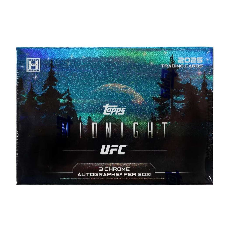 2025 Topps Midnight UFC HOBBY Box – Baller Collectables