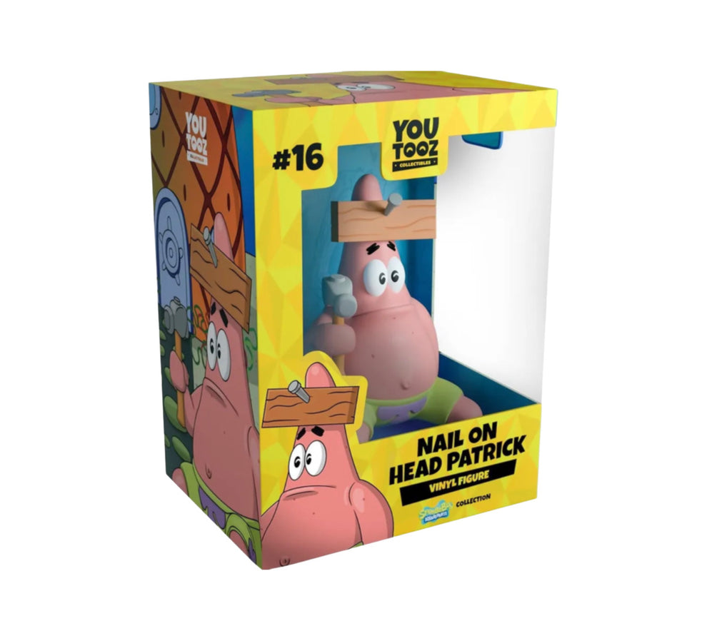YouTooz SpongeBob SquarePants Nail in Head Patrick Vinyl Figure #16 ...