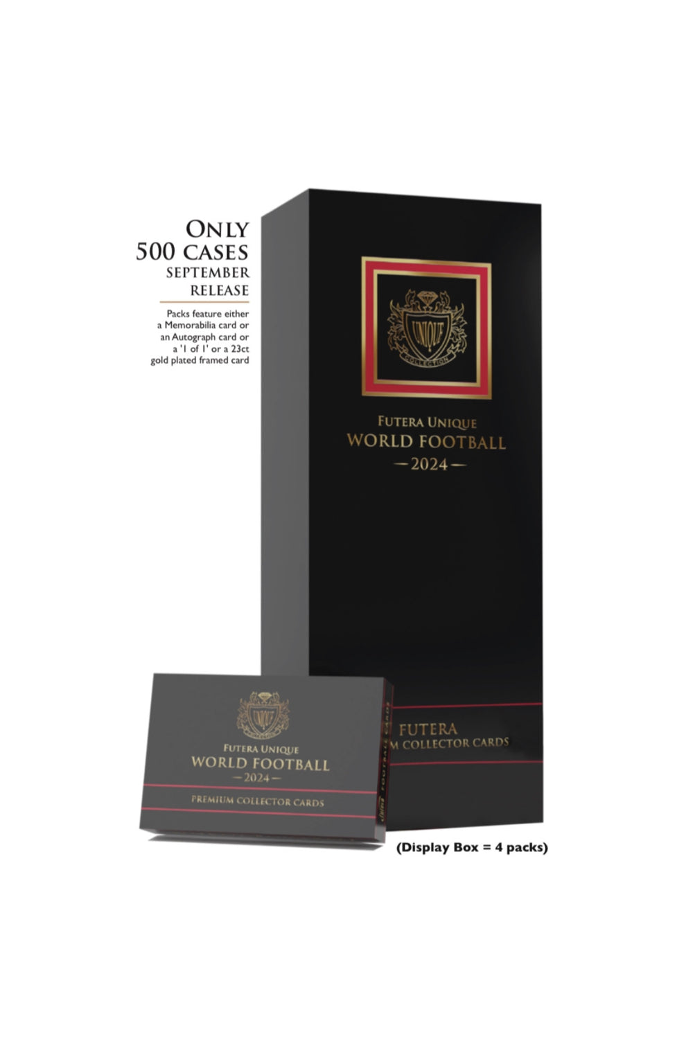 2024 Futera World Football Unique Soccer Display Box – Baller Collectables